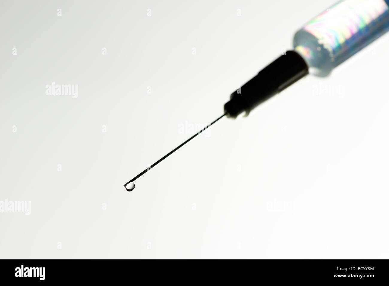 clinical trial surgical hypodermics needle and syringe with drug dose ...