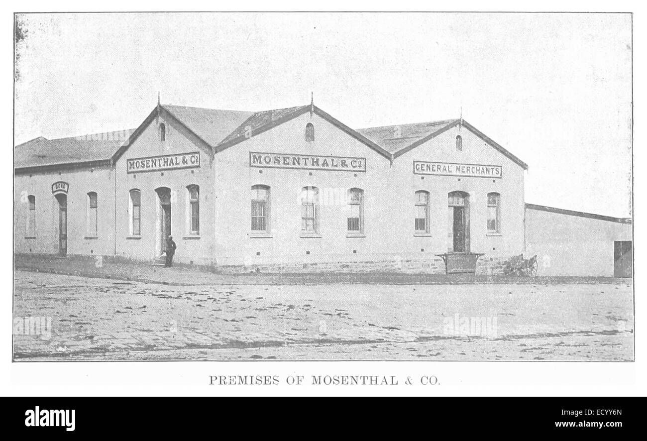 EL1893 pg077 Premises of Mosenthal and Co Stock Photo - Alamy