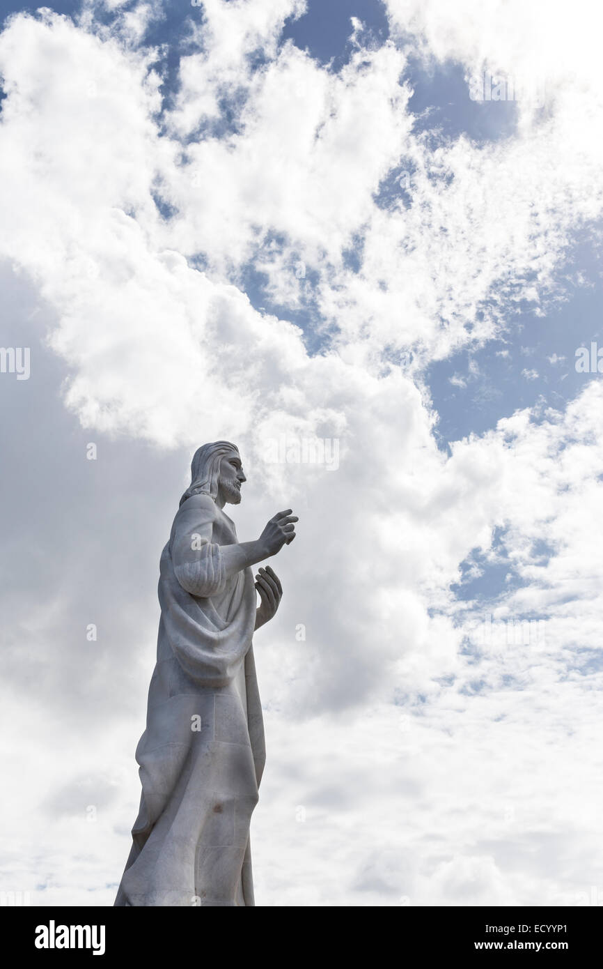 Jesus Christ statue in Havana, Cuba Stock Photo - Alamy