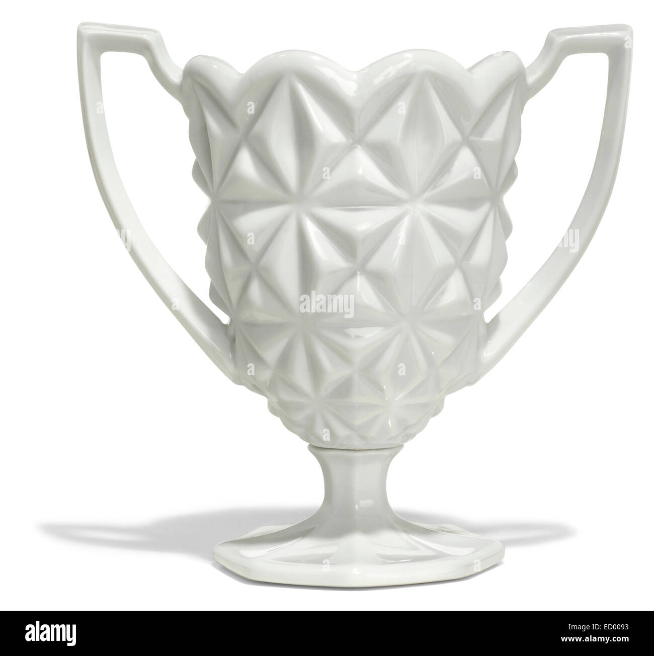 white ceramic trophy Stock Photo - Alamy