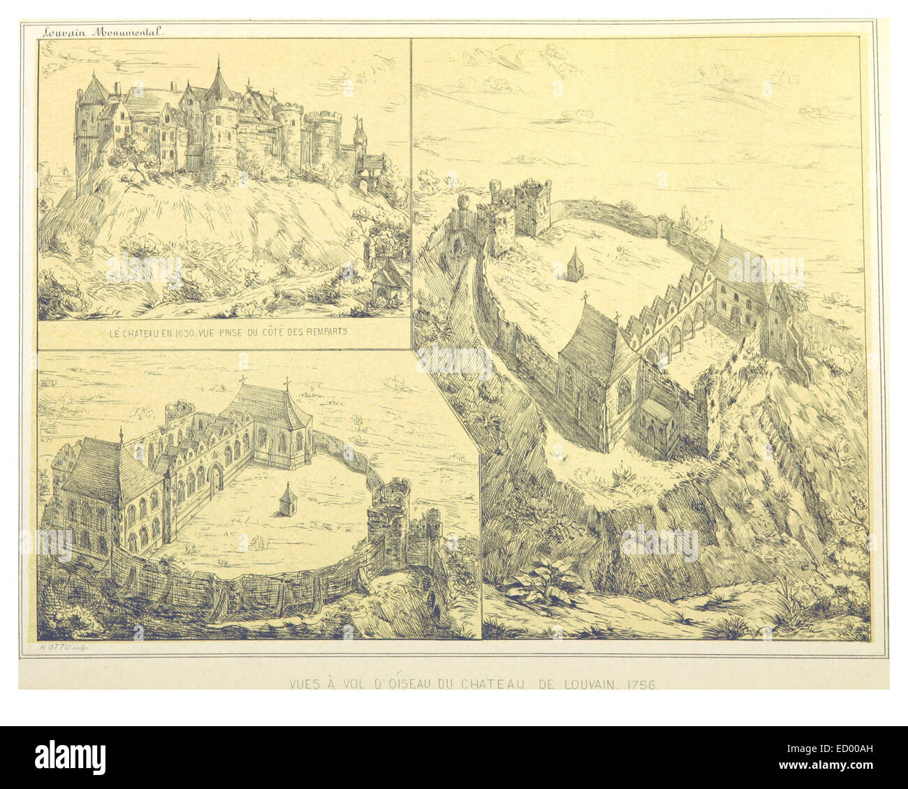 An 1860 illustration by Even, labeled Tab.16. This sketch likely ...