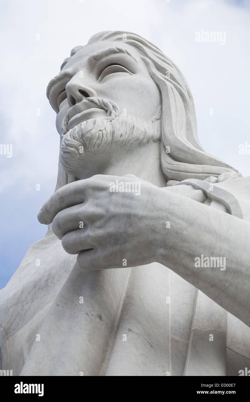 Details of the Christ of Havana statue in Havana, Cuba Stock Photo - Alamy