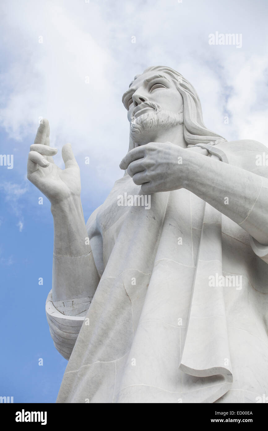 Jesus Christ statue in Havana, Cuba Stock Photo - Alamy