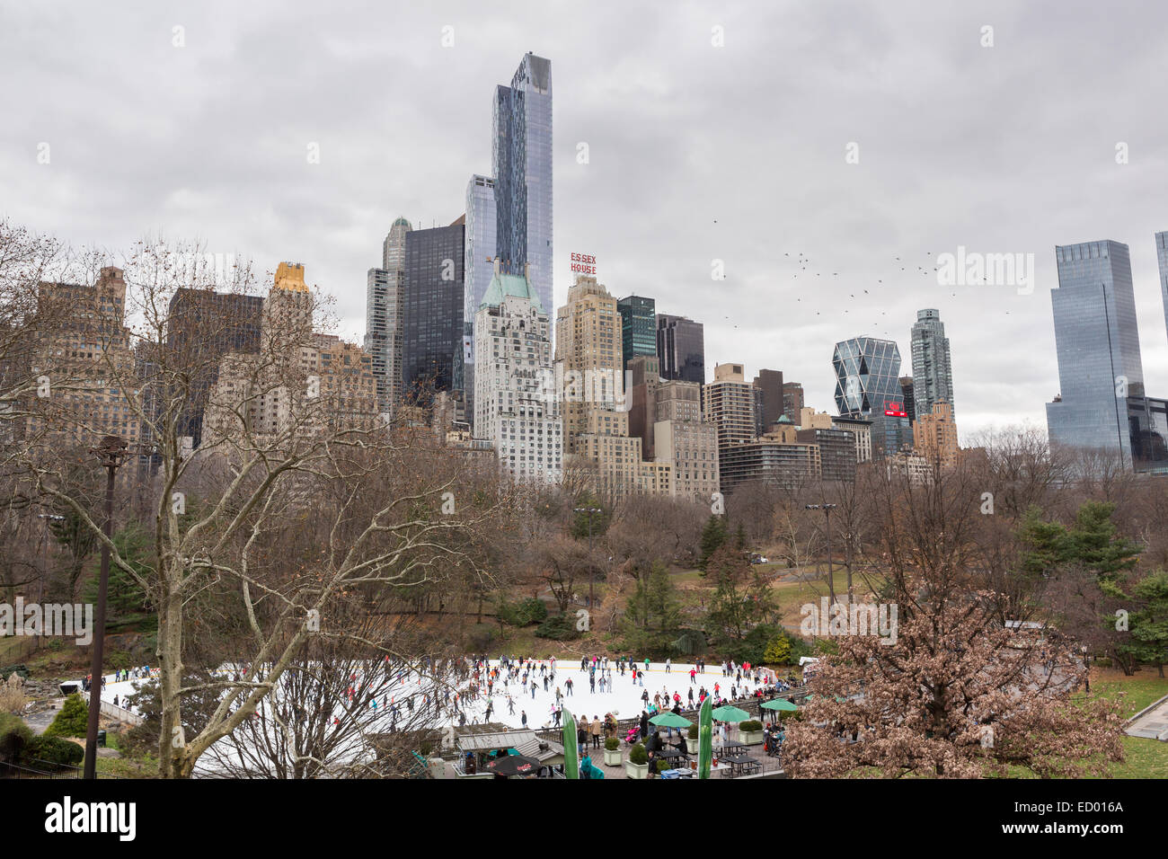 Central park december hi-res stock photography and images - Alamy