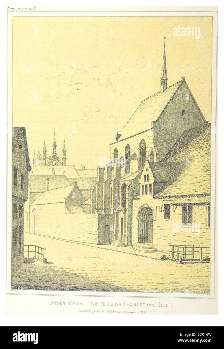 This 1860 illustration from Even’s work shows a detailed map or diagram ...