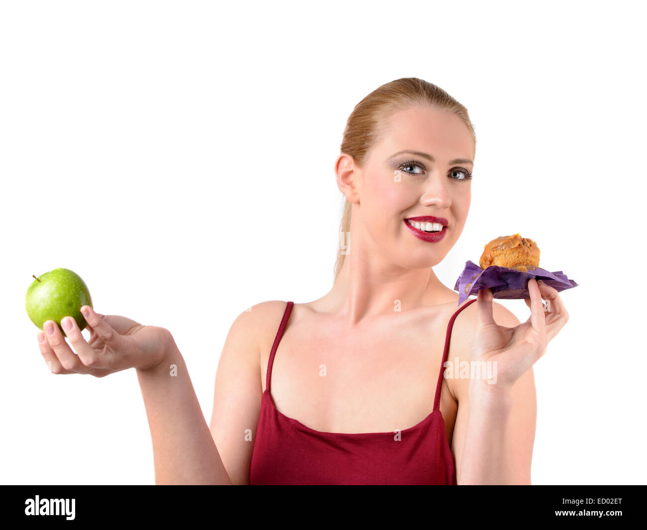 Woman eating cake cake hi-res stock photography and images - Alamy