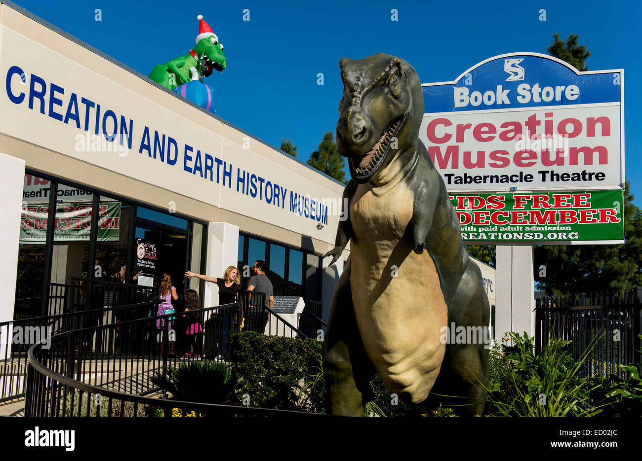 Santee, California, USA. 22nd Dec, 2014. The Creation and Earth History ...