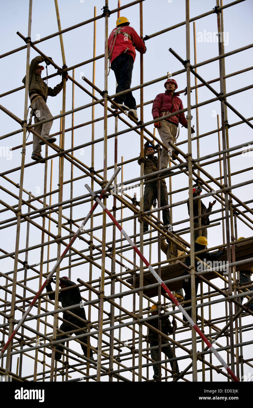 China chinese construction hi-res stock photography and images - Alamy