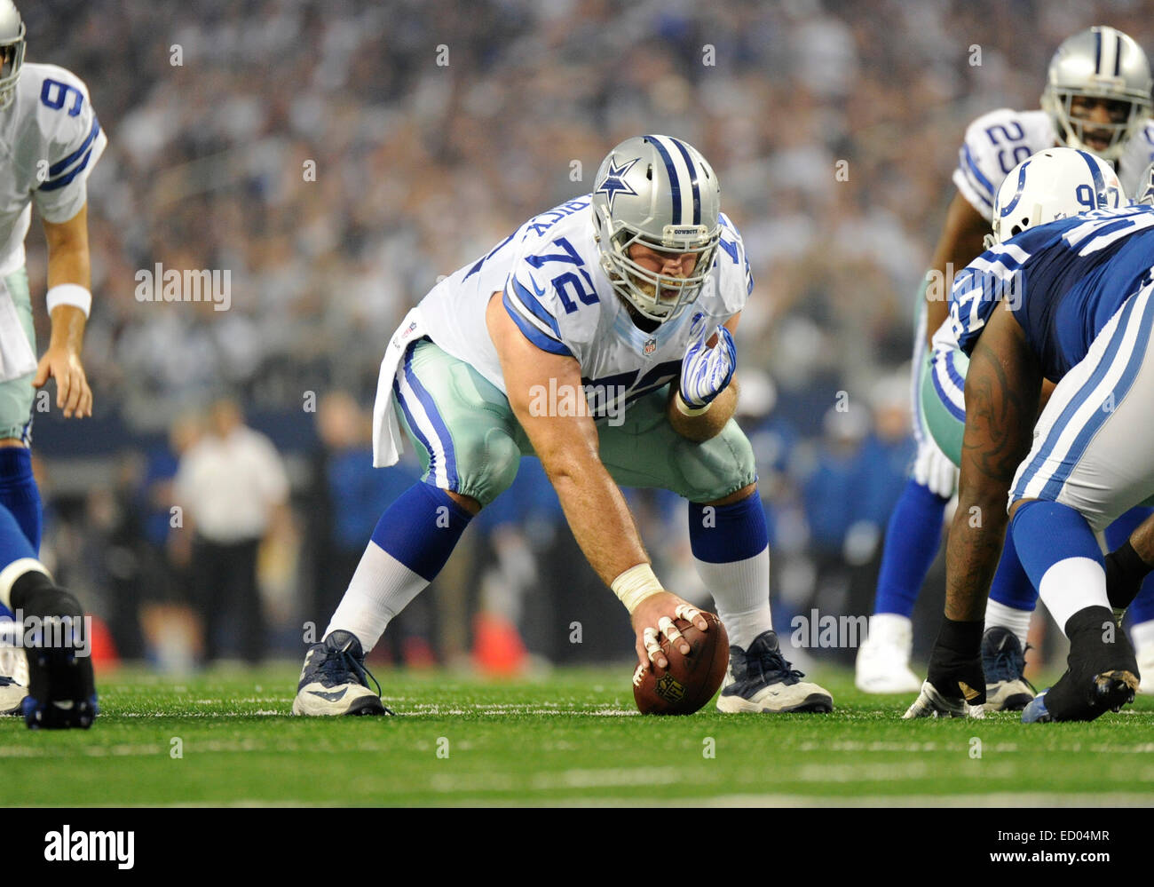 December 21, 2014: Dallas Cowboys center Travis Frederick #72 during an ...