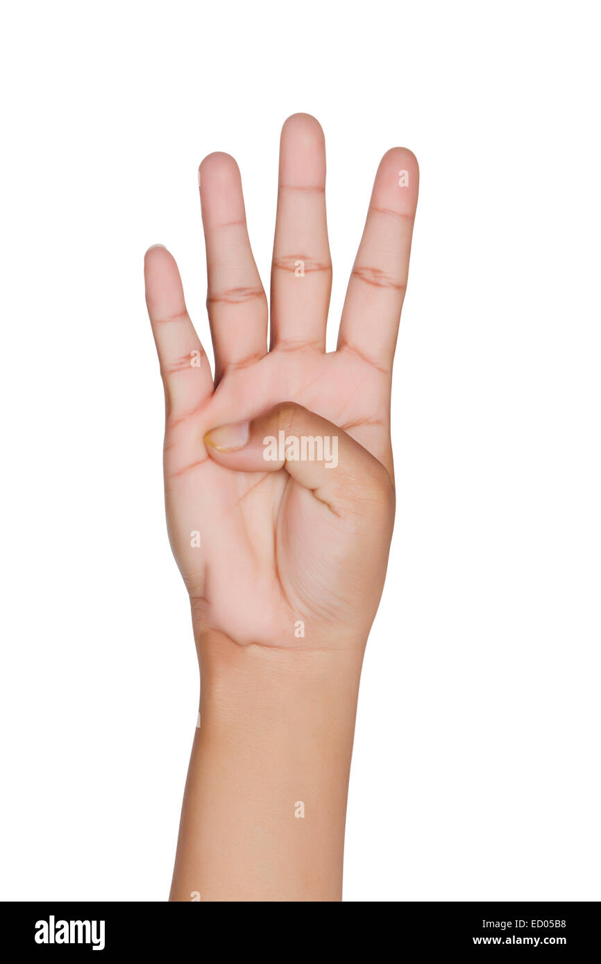 Number 1 hand gesture hi-res stock photography and images - Alamy