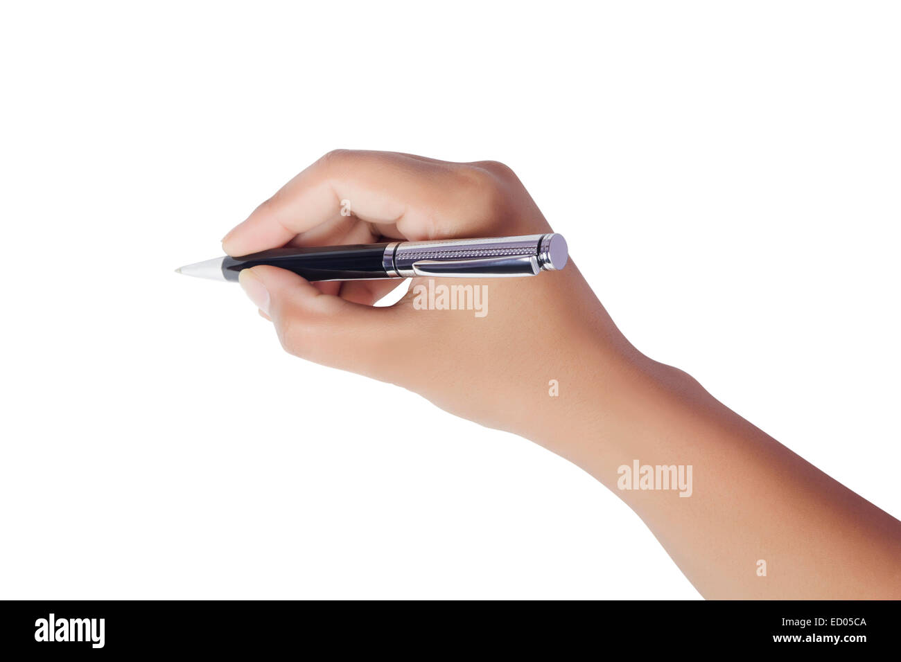 Woman pen documents hi-res stock photography and images - Alamy