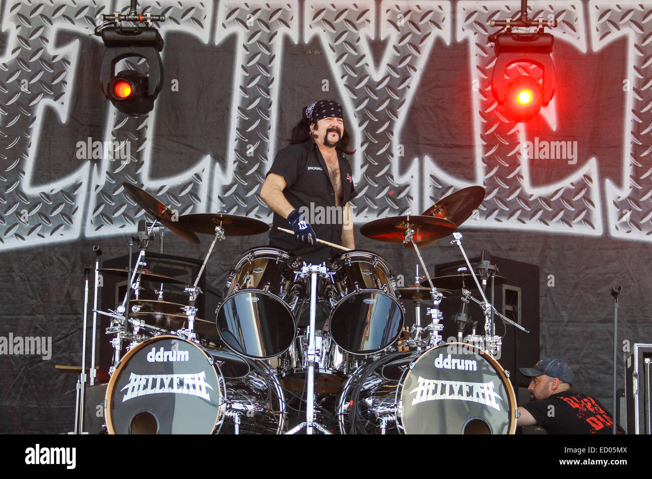 Rock Group HELL YEAH performs on Day 2 as part of the 4th Annual ...