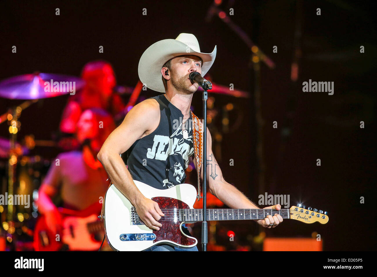 Music Artist Justin Moore Stock Photo - Alamy