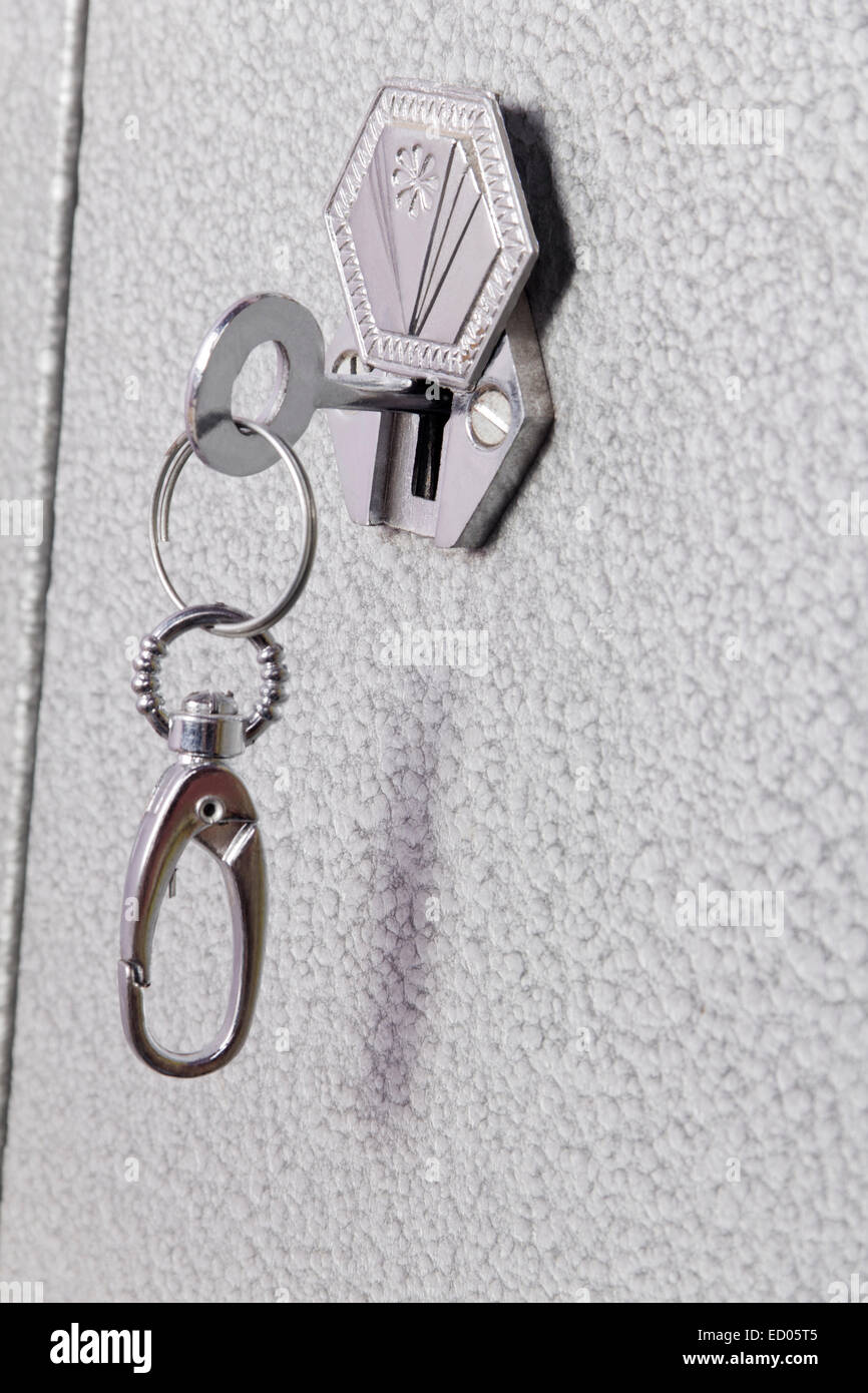 Metal key Almirah Nobody Stock Photo - Alamy