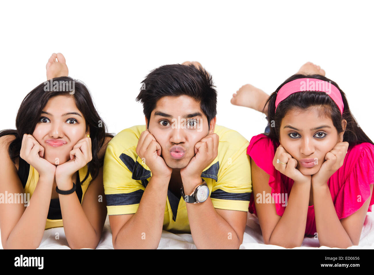 indian college Friends fun Stock Photo - Alamy