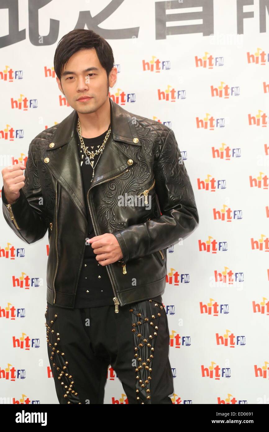 Taipei, Taiwan, China. 22nd Dec, 2014. Jay Chou attends Hit FM ...