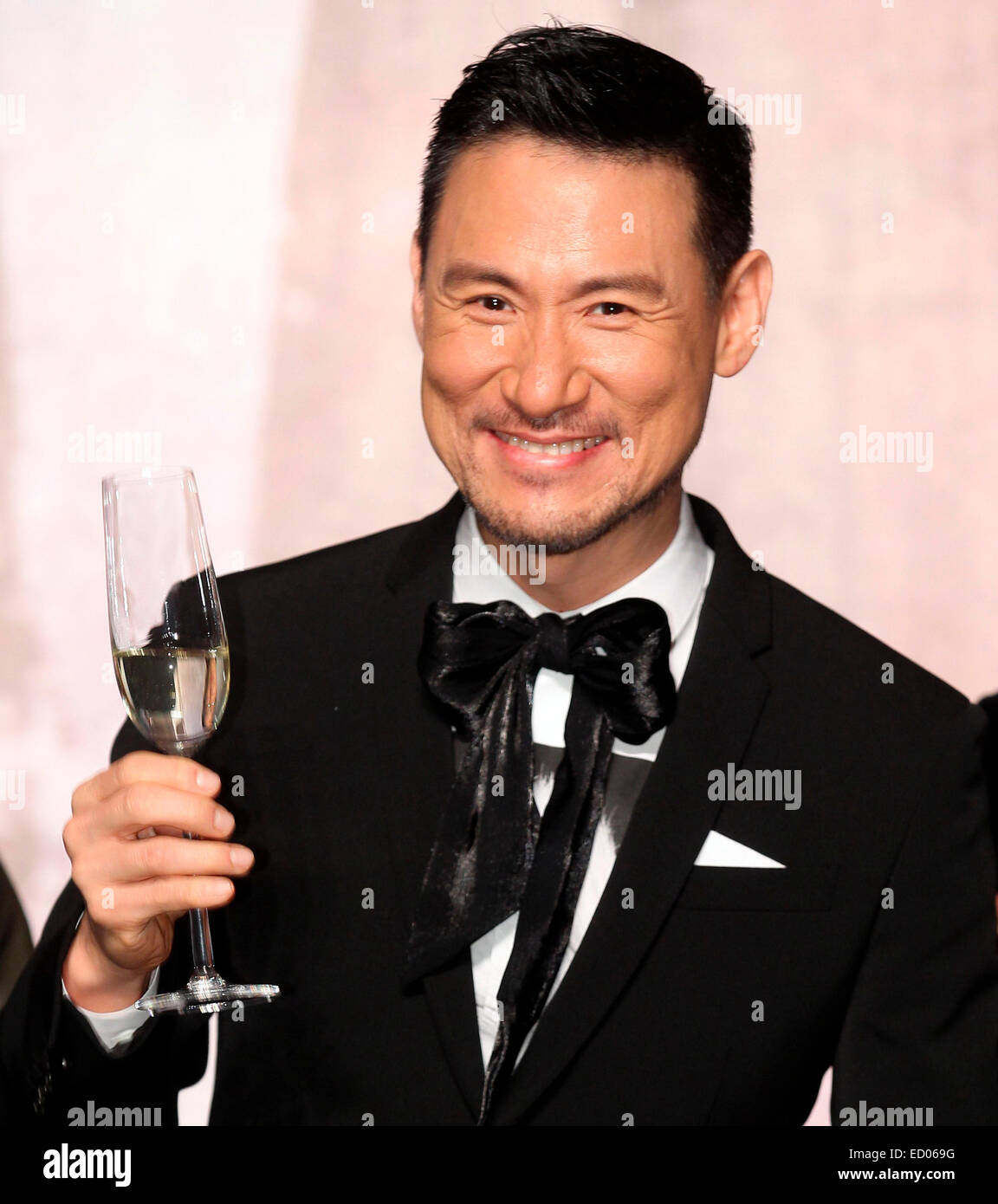 Taipei. 22nd Dec, 2014. Jacky Cheung attends the promotion activity for ...