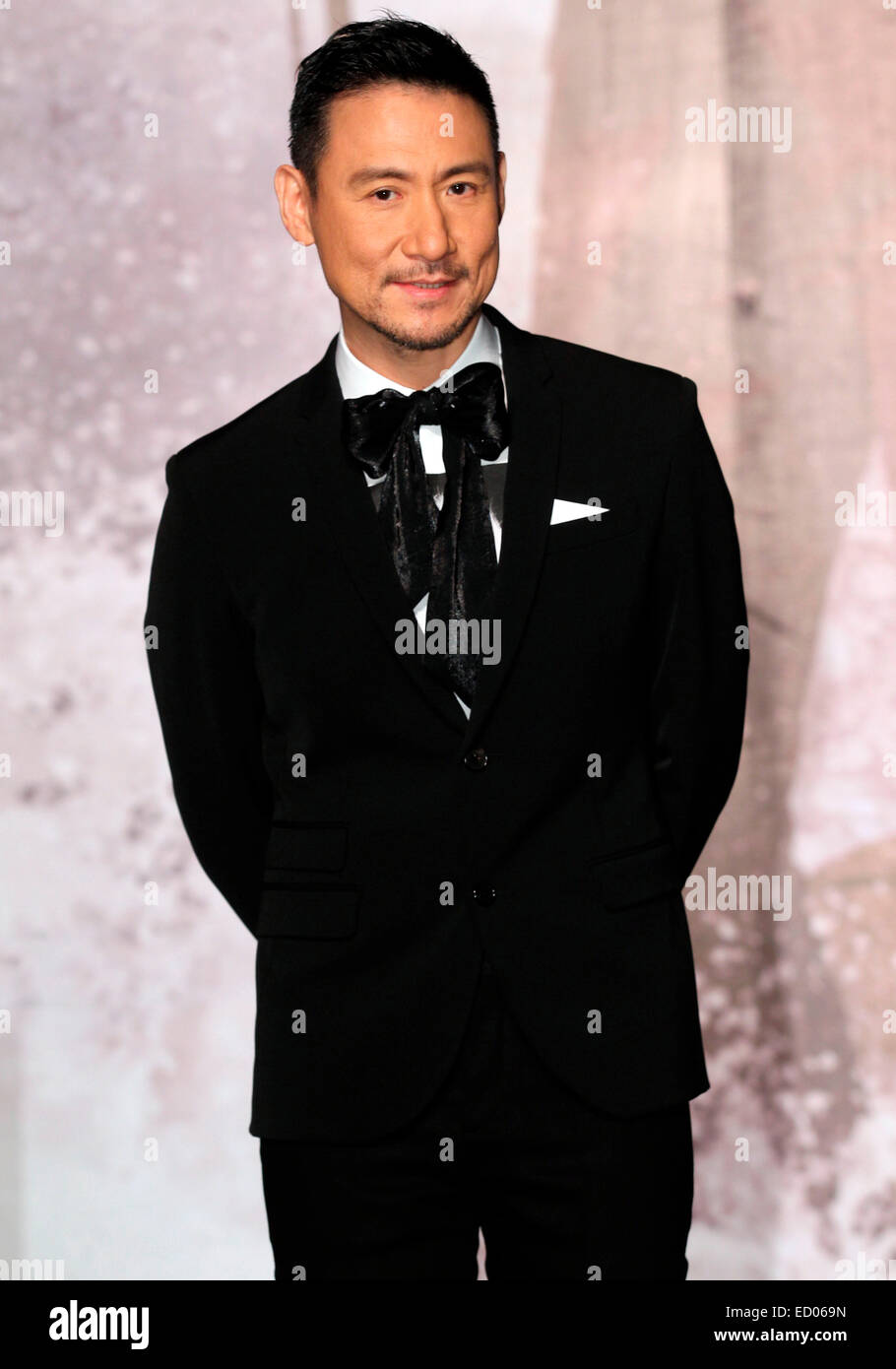 Taipei. 22nd Dec, 2014. Jacky Cheung attends the promotion activity for ...