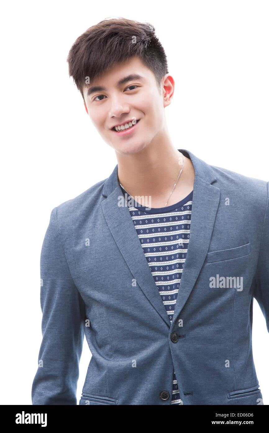 Young smiling chinese model posing hi-res stock photography and images ...