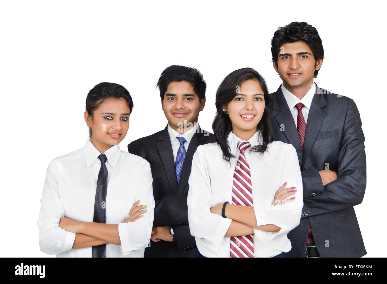 indian Business Employee Team Stock Photo - Alamy