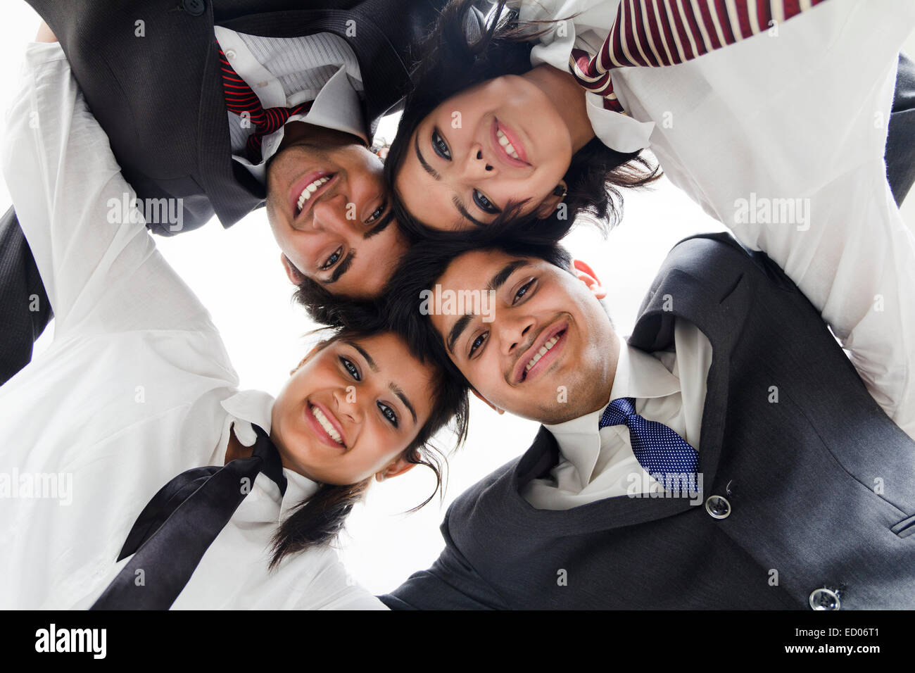 indian Business Employee Team Stock Photo - Alamy