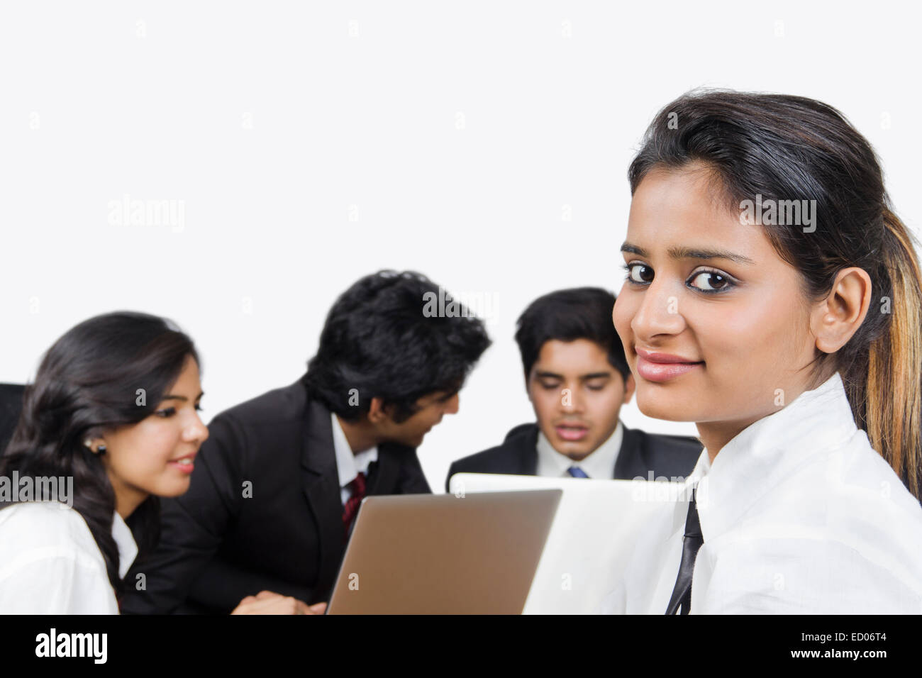 indian Business Employee Office Working Stock Photo - Alamy