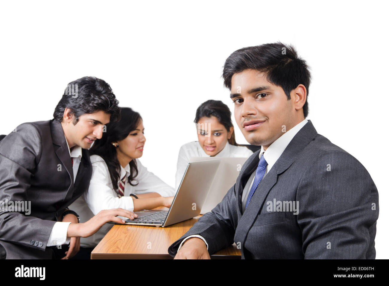 indian Business Employee Office Working Stock Photo - Alamy