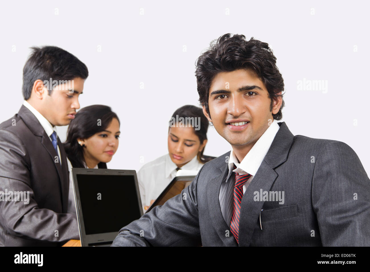 indian Business Employee Office Working Stock Photo - Alamy