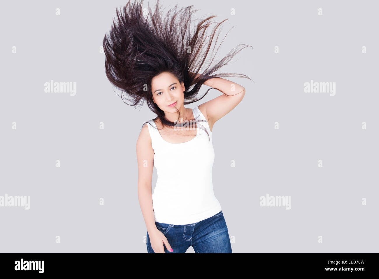 indian Beauty Glamorous Lady Stock Photo - Alamy