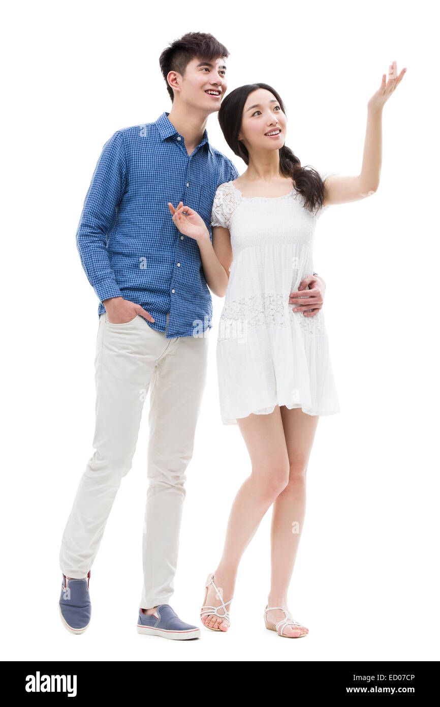 Close up happy young casual Cut Out Stock Images & Pictures - Alamy