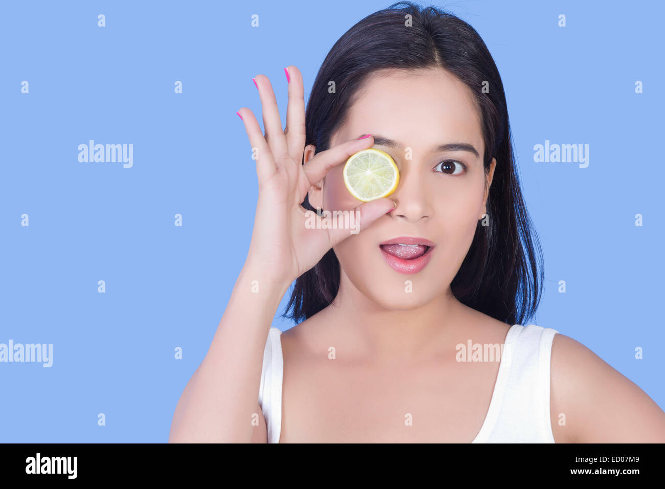 Beautiful young model open hi-res stock photography and images - Alamy