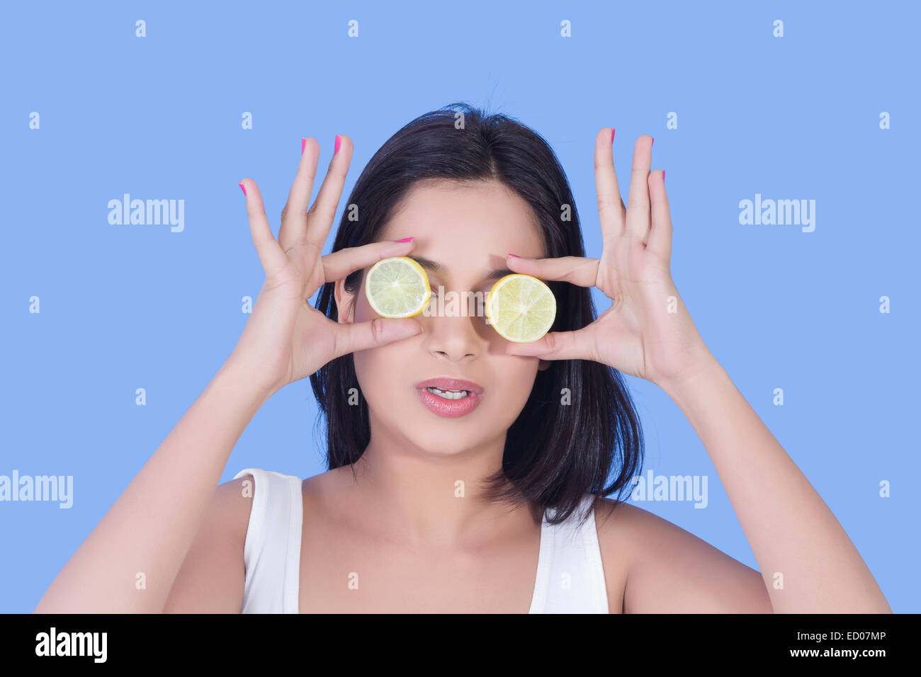 Female model beautiful face cover hi-res stock photography and images ...