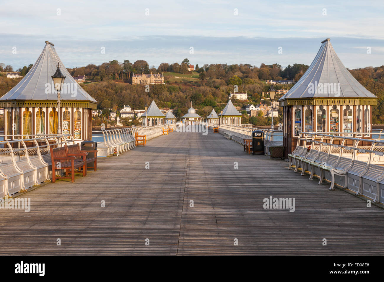 Wales, Bangor, Bangor Pier Stock Photo - Alamy