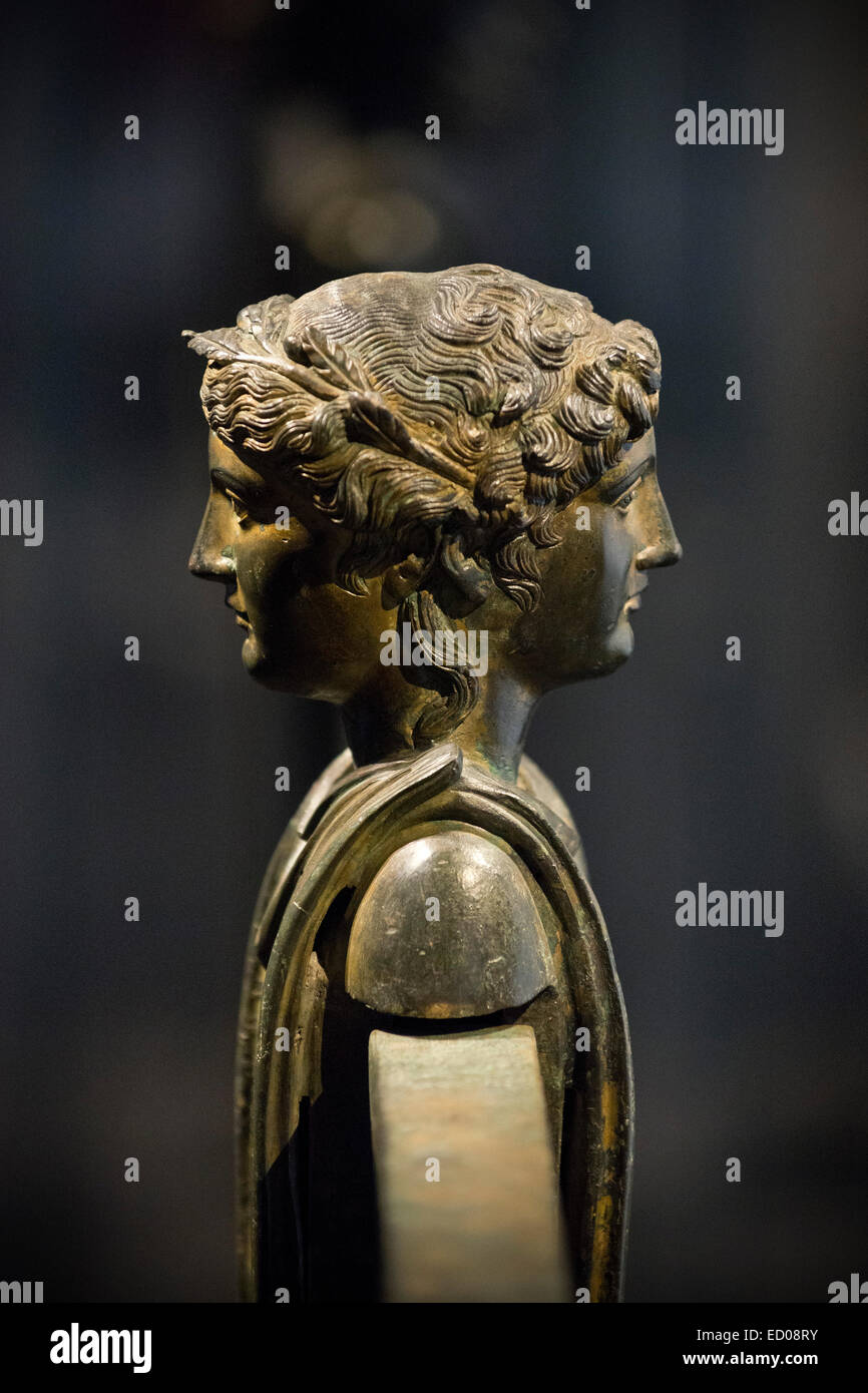 Rome. Italy. Museo Nazionale Romano. Palazzo Massimo alle Terme. Bronze ...