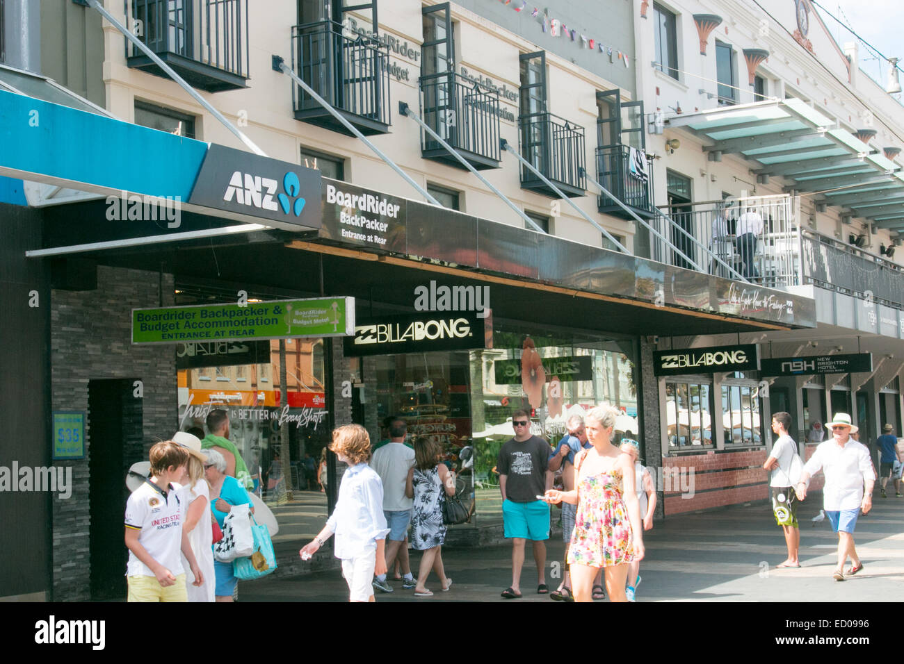 the corso in manly sydney Stock Photo - Alamy