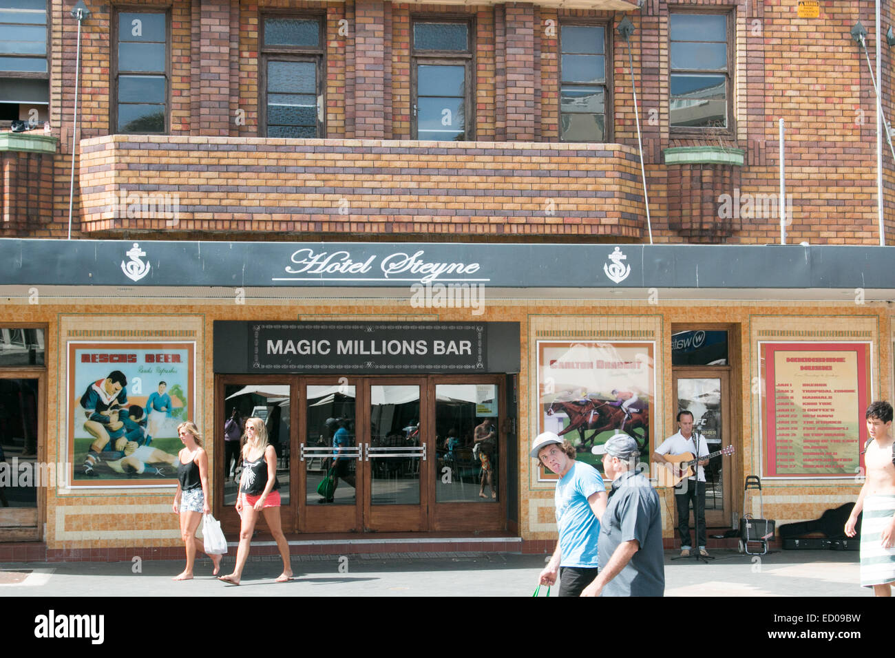 sydney pub bar the Hotel Steyne on Manly Corso,Sydney,australia Stock ...