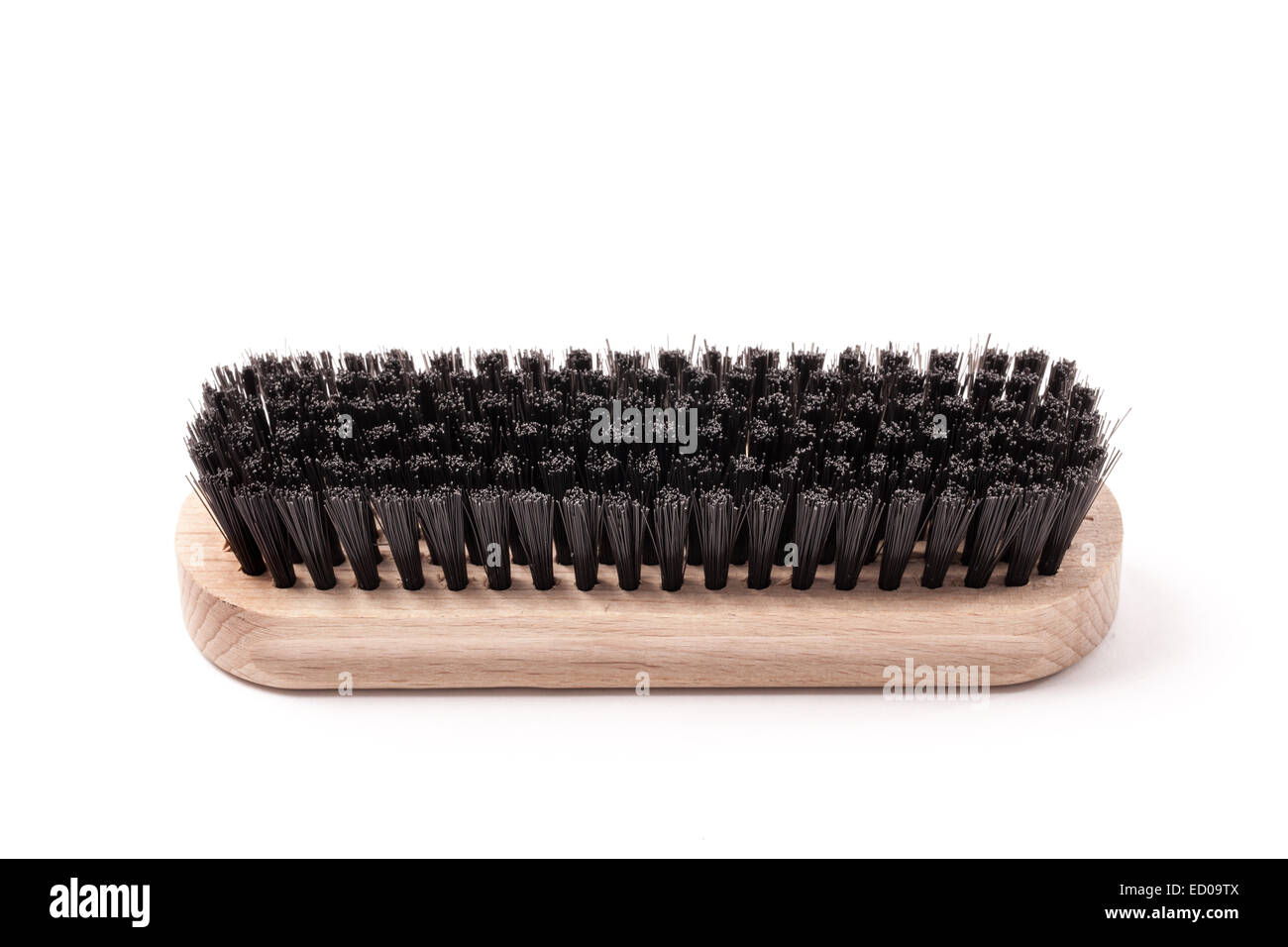 Small wooden clothes brush, isolated on white Stock Photo - Alamy