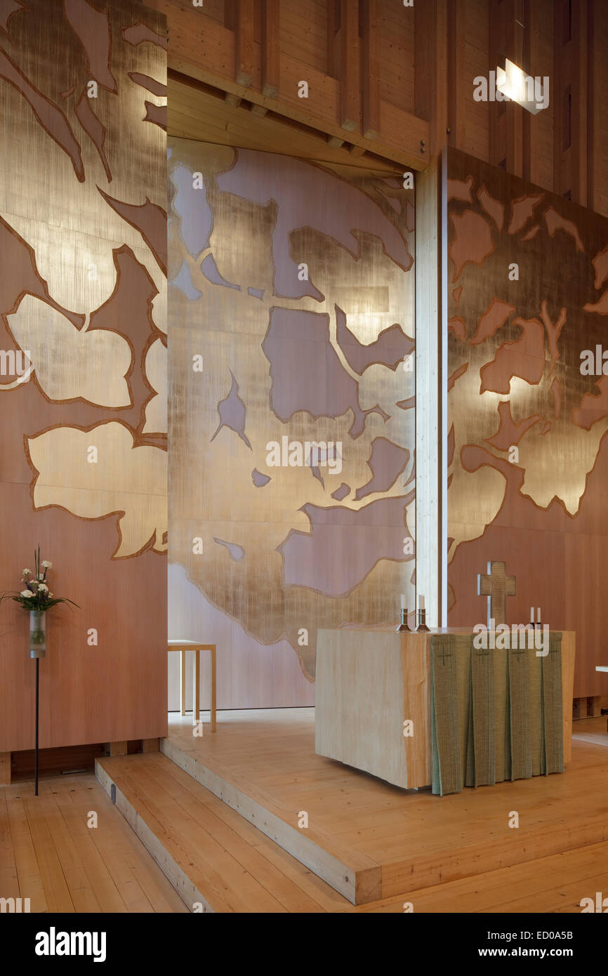 Viikki Church, Helsinki, Finland. Architect: JKMM Architects, 2005 ...