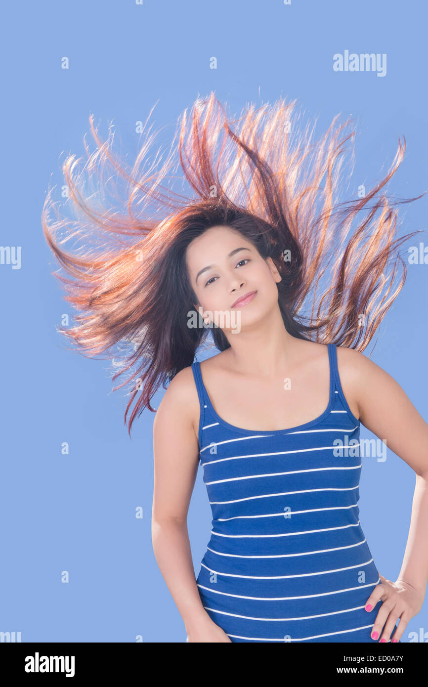 indian Beauty Glamorous Lady pose Stock Photo - Alamy