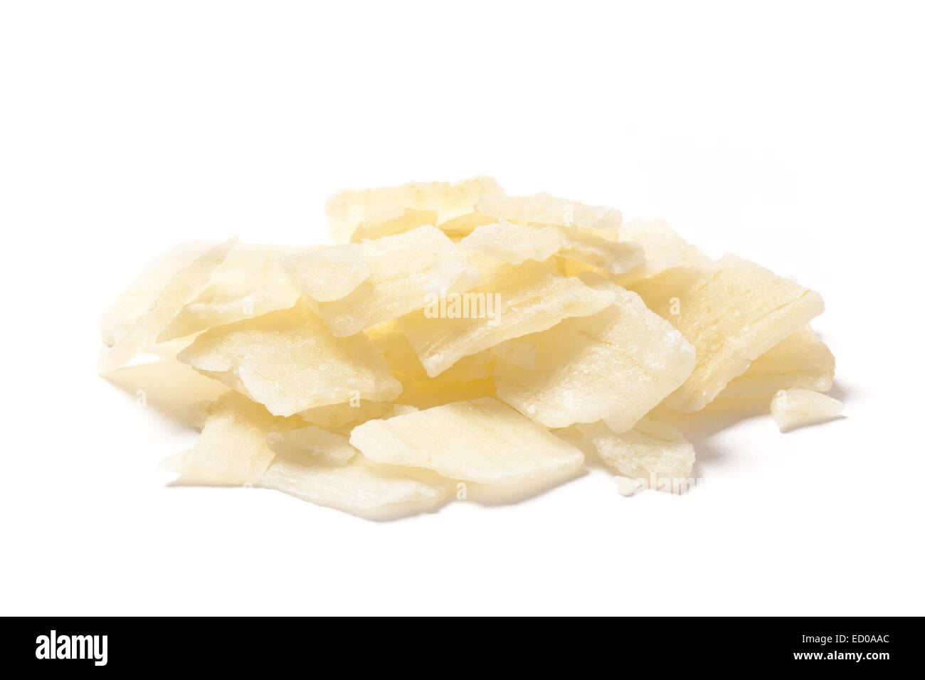 Photo of dried aloe vera isolated on white background Stock Photo - Alamy