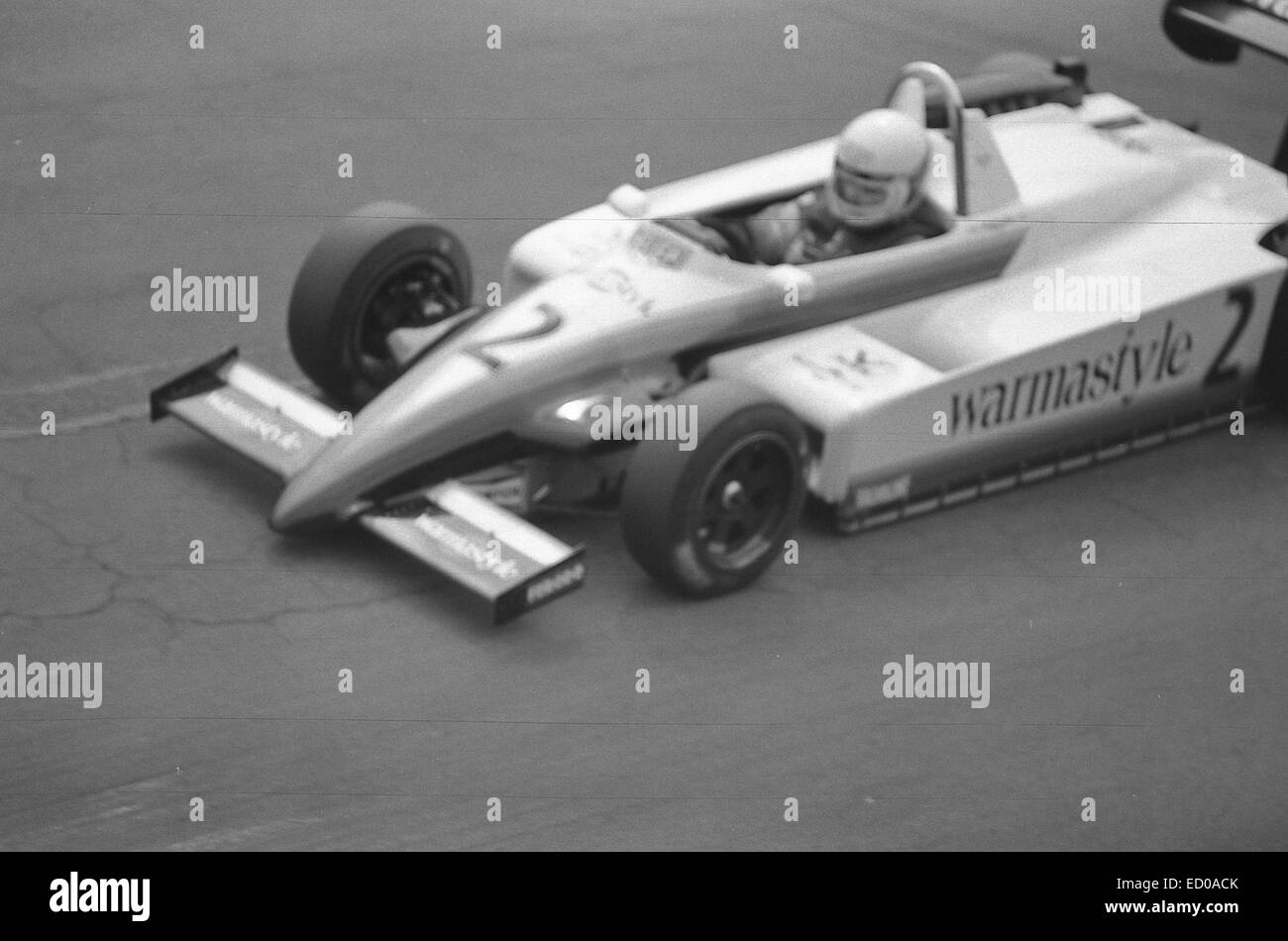 Russell Spence , british formula 3 1984 Stock Photo - Alamy