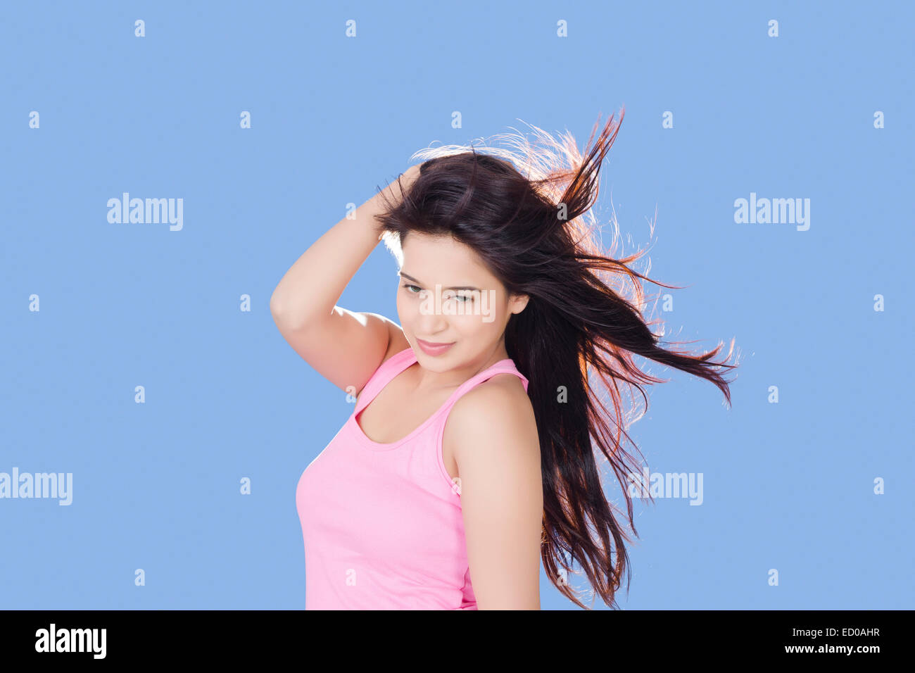 indian Beauty Glamorous Lady pose Stock Photo - Alamy