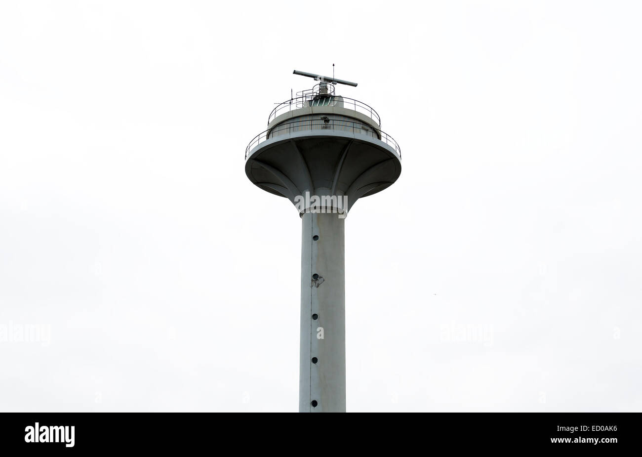 Coast guard radio communication radar tower Stock Photo - Alamy