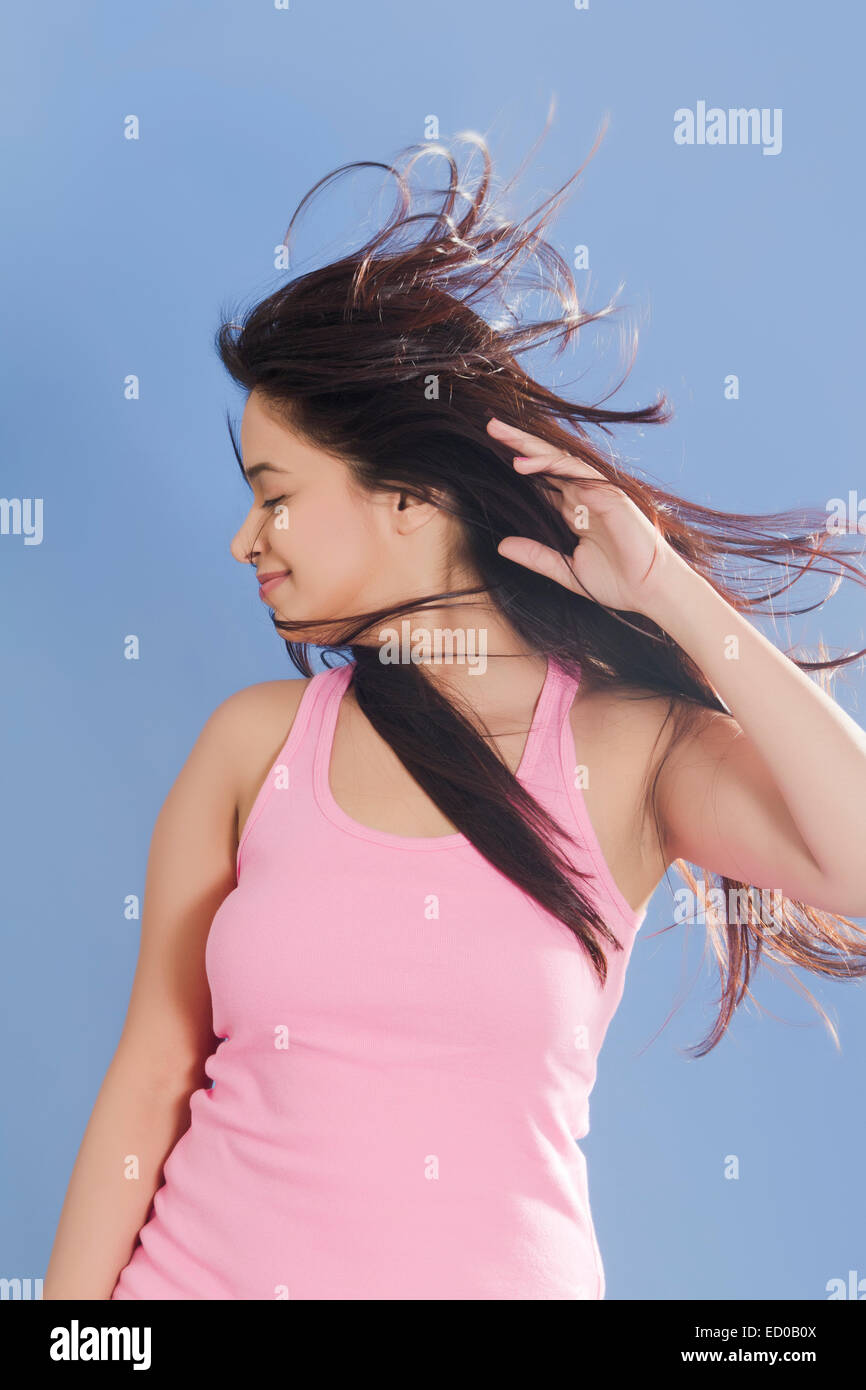 indian Beauty Glamorous Lady Stock Photo - Alamy