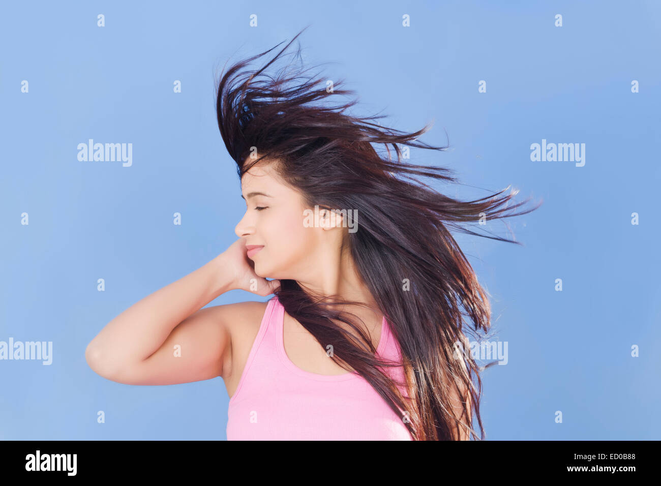 indian Beauty Glamorous Lady Stock Photo - Alamy