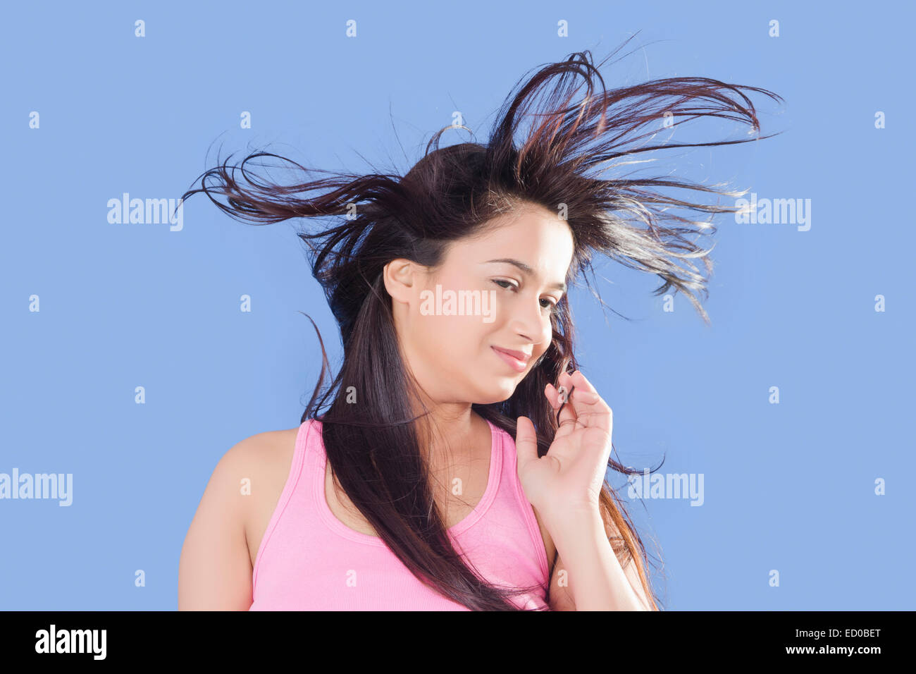 indian Beauty Glamorous Lady Stock Photo - Alamy