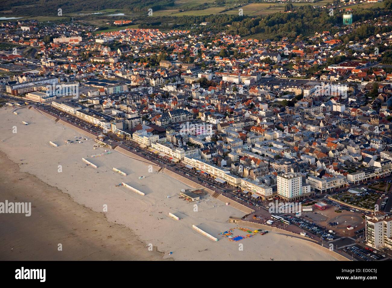 France, Pas de Calais, Berck sur Mer, (aerial view Stock Photo - Alamy