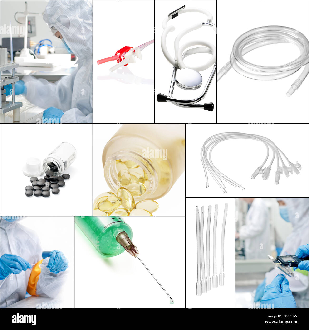 Medical equipment collage hi-res stock photography and images - Alamy