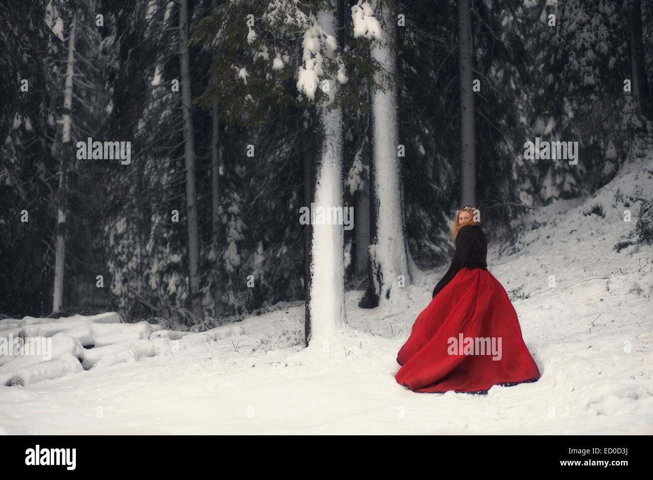 Red dress day hi-res stock photography and images - Alamy