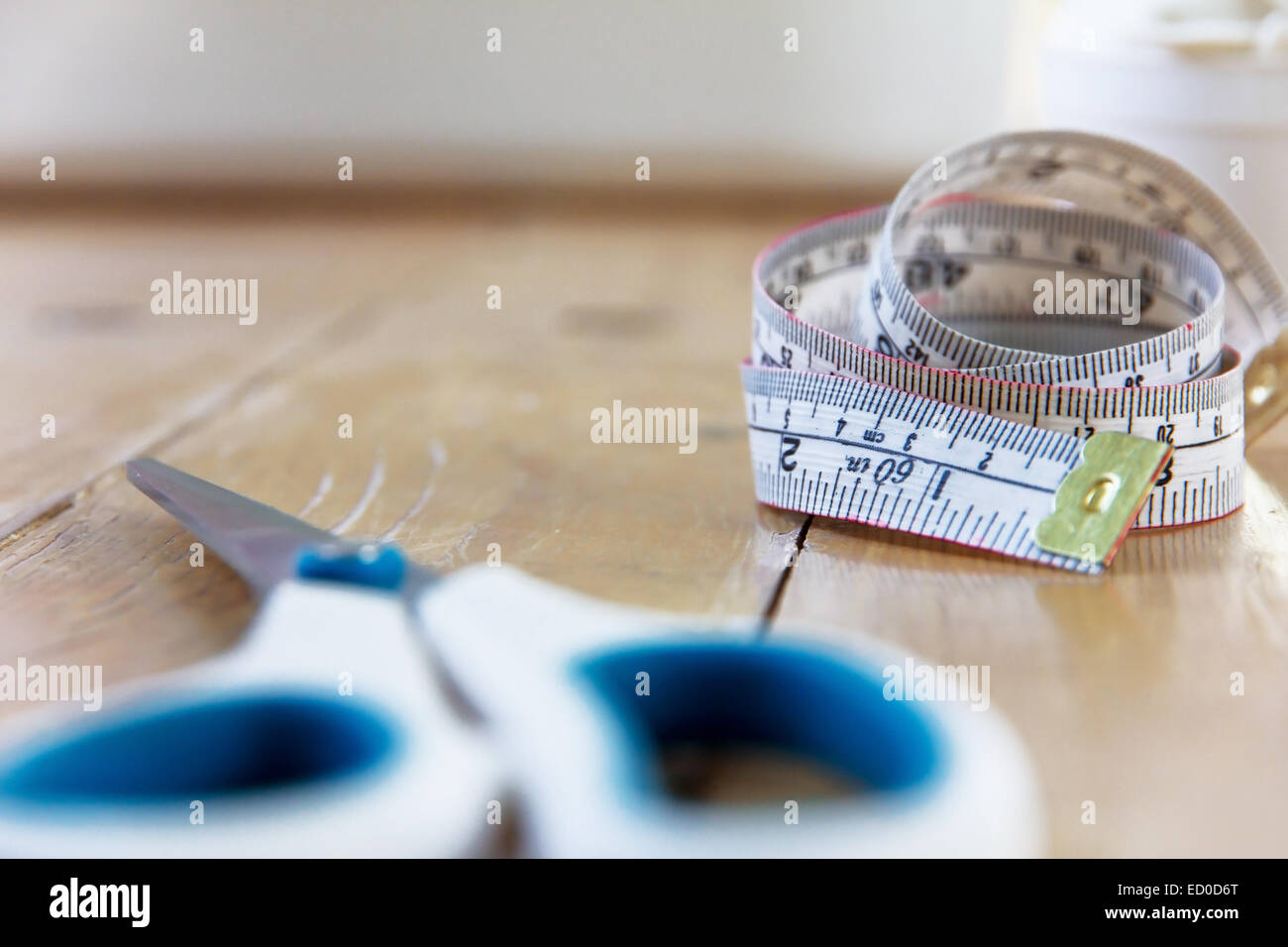 close up image of tape measure Stock Photo - Alamy